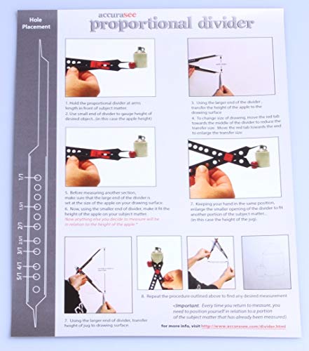 Accurasee Artist Proportional Divider - Buy Online in UAE. | Arts ...