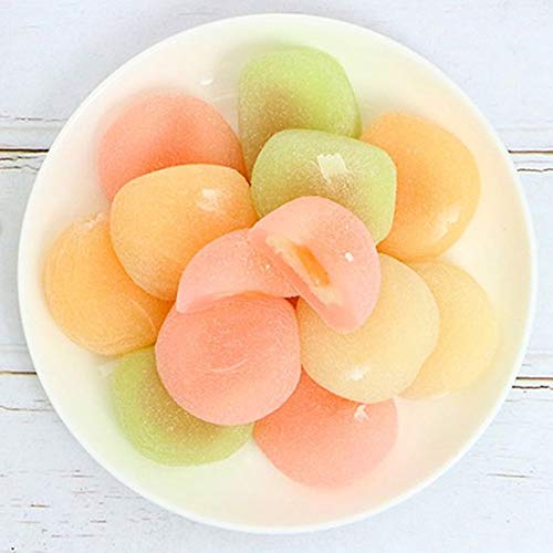 Japanese Fruit Flavor Mochi, Strawberry Mango & Grape Daifuku, Candy ...