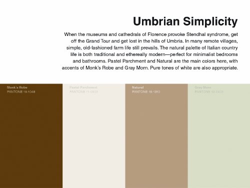 Pantone: 35 Inspirational Color Palettes for the Home (Pantone - Want ...