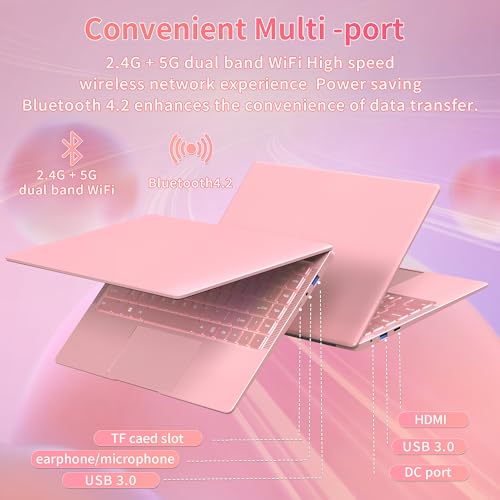 【Win 11 Pro/Office 2019】14" Laptop Narrow-Bezel FHD IPS 1920 x 1080 ...