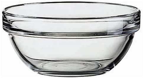 Amazon.com | Luminarc Glass 4.75 Inch Stackable Round Bowl: Bowls