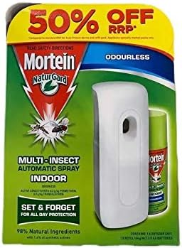 Mortein NaturGard Multi-Insect Indoor Automatic Spray Odourless ...