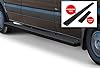 APS iBoard Third Generation 5-Inch Black Aluminum Running Boards Side ...