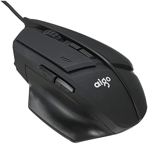 Aigo Q68 2400 Dpi Optical Usb Gaming Mouse With 6 Keys - Black price in ...