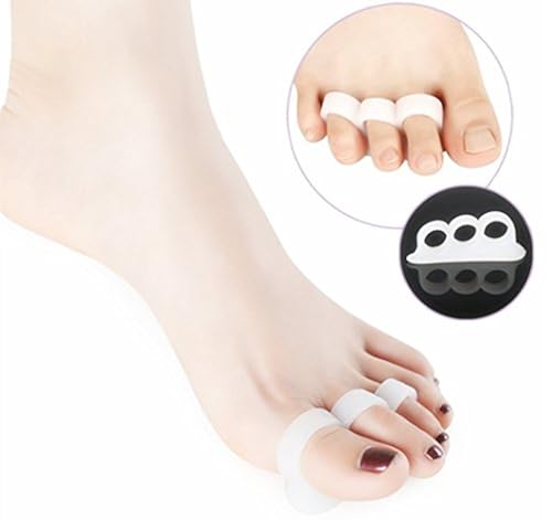 vuUUuv Three-Holes Snail Silicone Toe Separators Used for Hallux Valgus ...