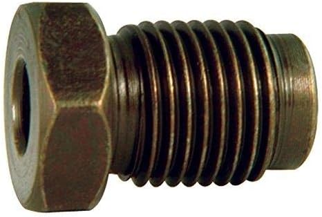 Steel Tube Nuts - 3/16" Line - Metric M10 X 1.0 thread - Bubble Flare ...