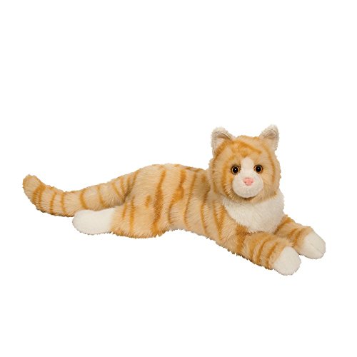 Cuddle Toys 285 48 cm Long Oriole Orange Cat Plush Toy