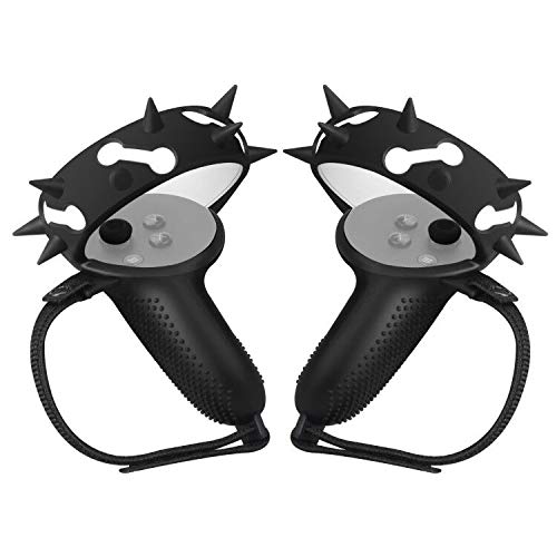 Eyglo Face Silicone Cover +Controller Grip Cover for Oculus Quest 2 ...