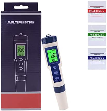 LFsotian Water Quality Tester, 5 in 1 Professional Multi-parameter ...