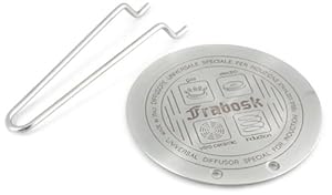 Frabosk Induction Adapter Plate, Stainless Steel, Silver, 14 cm: Amazon ...