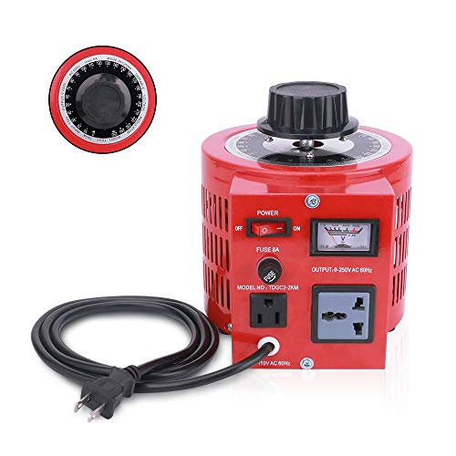 Beleeb Variable Transformer Adjustable Voltage Auto AC Regulator,2000VA ...