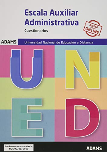 Cuestionarios Escala Auxiliar Administrativa Universidad Nacional de ...