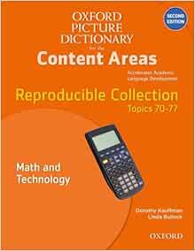 Amazon.com: Oxford Picture Dictionary for the Content Areas ...