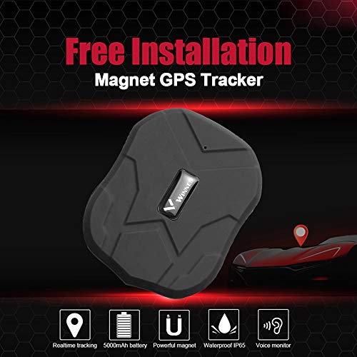 ZEERKEER Mini GPS Tracker for Vehicles Hidden Magnetic Mini GPS Locator ...