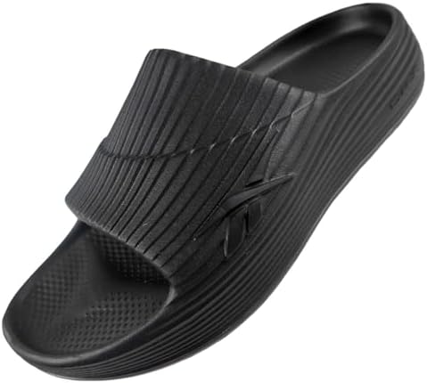 Reebok Dmx Recovery Slides For Unisex Adult Washed Black 42 Eu price in ...