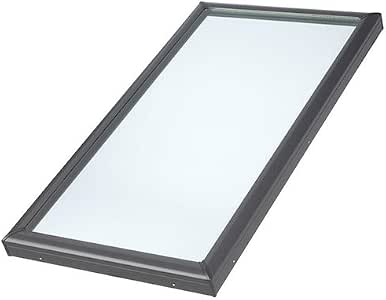VELUX FCM 2246 0004ECL Skylight, 25 1/2" W x 49 1/2" H Laminated LowE3 ...