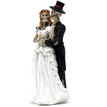 Amazon.com: Love Never Dies Wedding Couple Figurine: Home & Kitchen