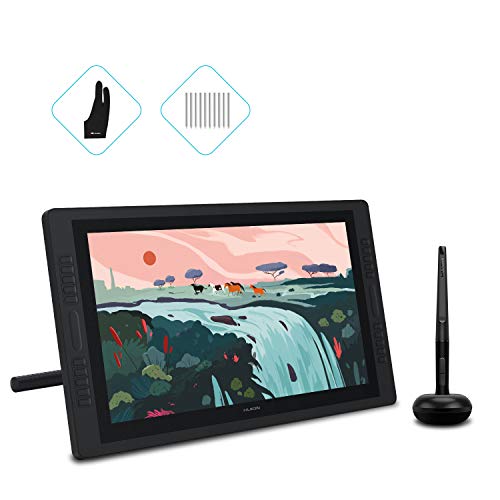 2020 HUION Kamvas Pro 24 Drawing Monitor 2.5K Resolution QHD Pen ...