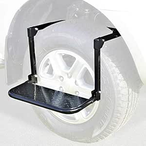 Amazon.com: samman Universal Tire Step 300Lbs Adjustable Tire Mounted ...