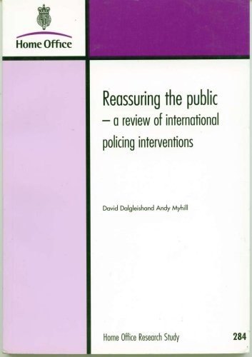 Reassuring the Public: A Review of International Policing Interventions ...