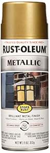 Rust-Oleum 313142 Rust Preventative Spray SR 11OZ BRZ Met Paint, 1 ...