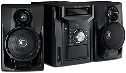 Sharp CD-BHS1050 350W 5-Disc Mini Shelf Speaker/Subwoofer System with ...