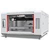 Sysracks 6U Wall Mount Gray IT Network Av Data Server Rack Cabinet ...
