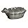 Staub 1113518 Cow Cocotte, 35 cm, Graphite Grey: Amazon.co.uk: Kitchen ...