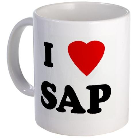 I Love SAP Mug: Amazon.co.uk: Kitchen & Home