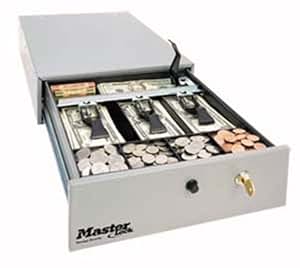 Amazon.com: Master Lock 7118D Locking Cash Drawer With 9 Compartment ...