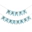 Amazon.com: Happy Birthday Banner For A Boy With Set of 6 Large 8 ...