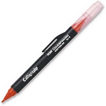Amazon.com : Sharpie Calligraphy Medium Point Pen, Black : Office Products