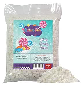 Amazon.com : White Hard Candy Stars 2 Pounds - Star Shaped Candy ...