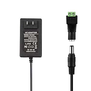 Amazon.com: COOLM AC Adapter 12V 3A Power Supply Transformer AC 100V ...