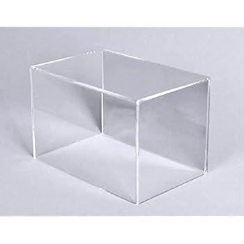 Amazon.com: Rectangular Box Case | 5 Sided Display Box with 1 Open Side ...