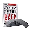 Backbridge (The Original) + 3 Weeks to a Better Back Book Adjustable ...