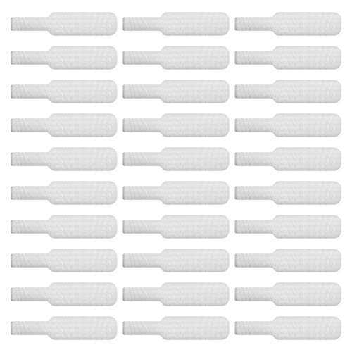 Cable Labels by Wrap-It Storage, Large, White (30-Pack) Write On Cord ...