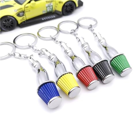 سعر R&J Car Turbo Cold Air Intake Filter Keychain Assorted Color (1 ...