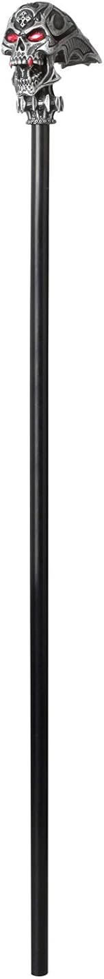 California Costumes Vampire Cane, Silver/Black, One Size Costume ...