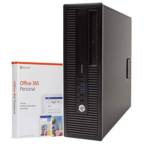HP ProDesk 600 G1 Small Form Desktop PC Computer, Intel i5-4590 3.30GHz, 8GB RAM 500GB Hard ...