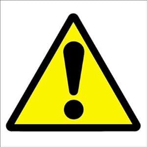 Hazard Warning Safety Sign - General Hazard Symbol / Exclamation Point ...