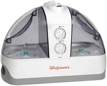 Amazon.com: Walgreens High Output Dual Tank Ultrasonic Quiet Cool Mist ...