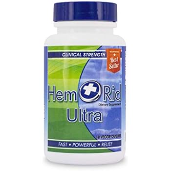 Amazon.com: HemRid Ultra - Natural Hemorrhoid Pills for Rapid Relief ...