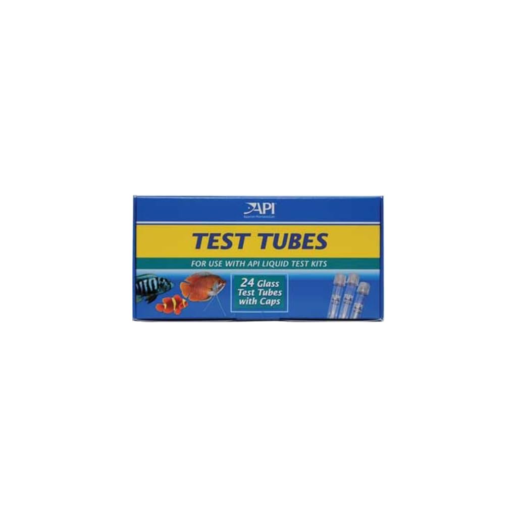 API REPLACEMENT TEST TUBES WITH CAPS For Any Aquarium Test Kit ...