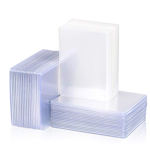 Top Loader Card Protectors and Standard Size Card Sleeves Clear Card ...