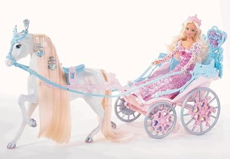 Luxus Barbie Kutsche Mit Pferd Bild