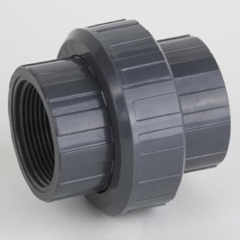 4" PVC Union (Gray Slip): Pipe Fittings: Amazon.com: Industrial ...