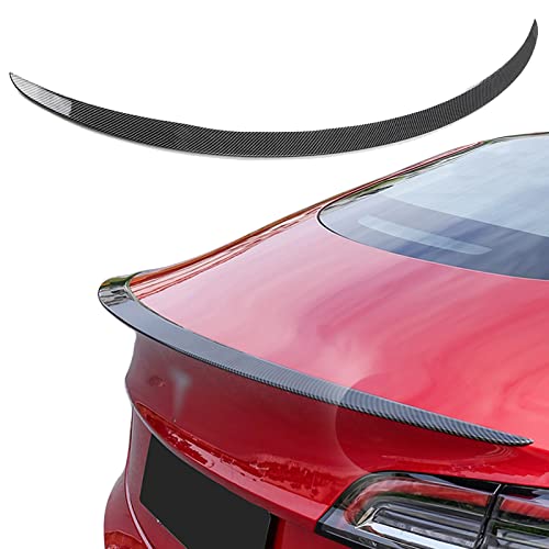 FLAMPETUS Fit Tesla Model ? Spoiler Rear Spoiler Wing Lip Tail Trunk ...