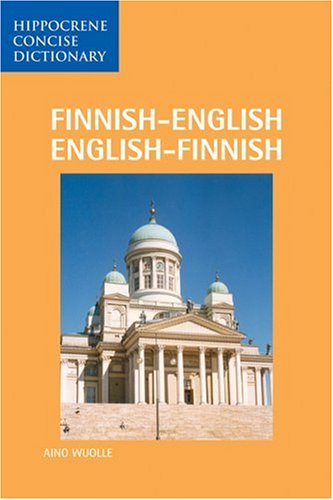 Finnish-English/English-Finnish Dictionary (Hippocrene Concise): Wuolle ...