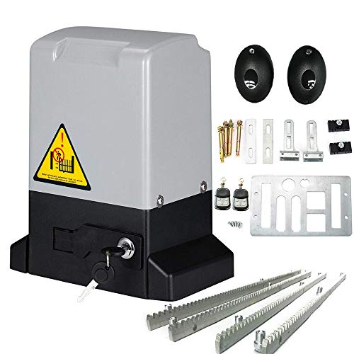 Lfhelper Sliding Gate Opener 550W electric sliding gate opener Kit/Door ...